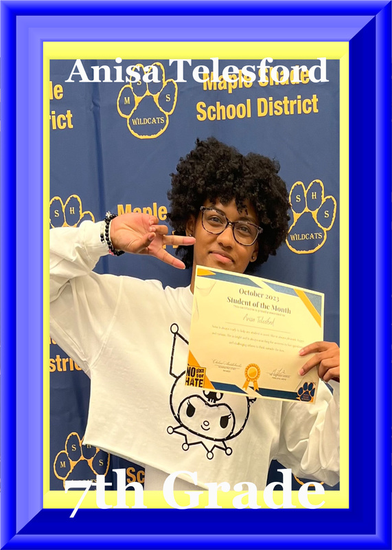 October 2023 Students of the Month | Maple Shade High School